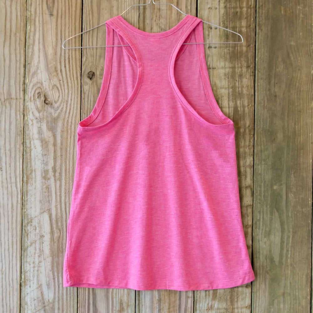 Pink Flowy Racerback Tank Top - Special Edition | Handsome Cock Farm